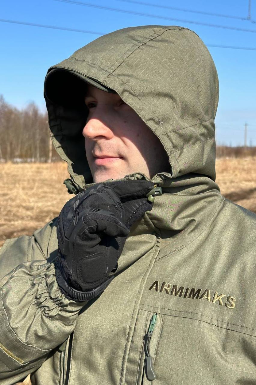 КОСТЮМ ГОРКА 5 АРМИМАКС ОЛИВА для охоты, рыбалки, туризма, силовых ...